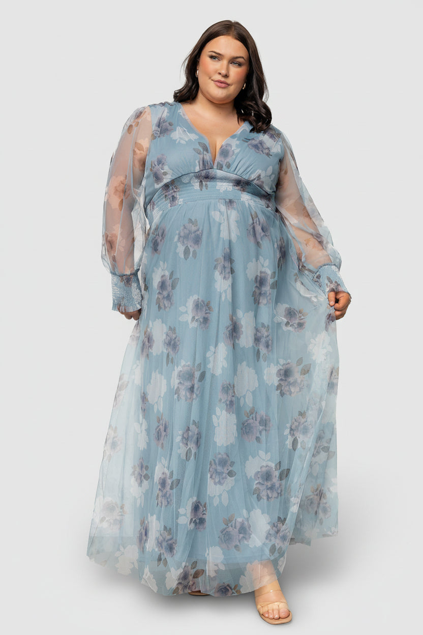 XH TEXTILES XH TEXTILES Layla Tulle Maxi Dress